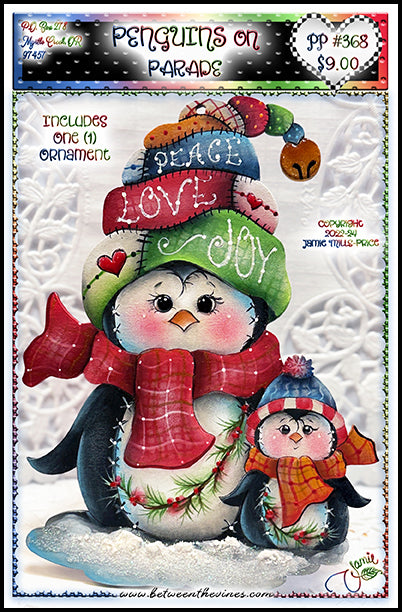 Penguins On Parade Ornament – PineCraft Inc