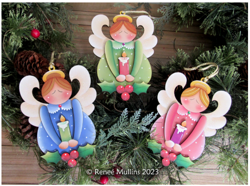 #863 Candlelight Angels – PineCraft Inc