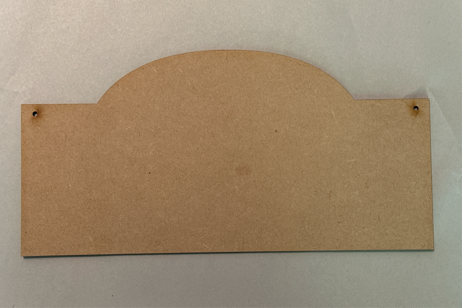 Arch top sign – PineCraft Inc