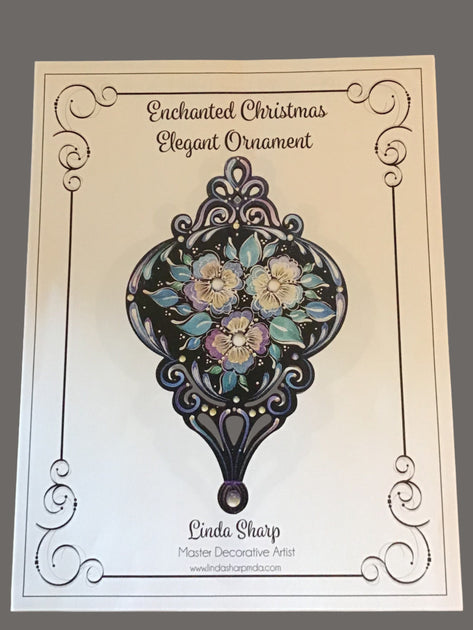 Linda Sharp-Enchanted Christmas Elegant Ornament – PineCraft Inc