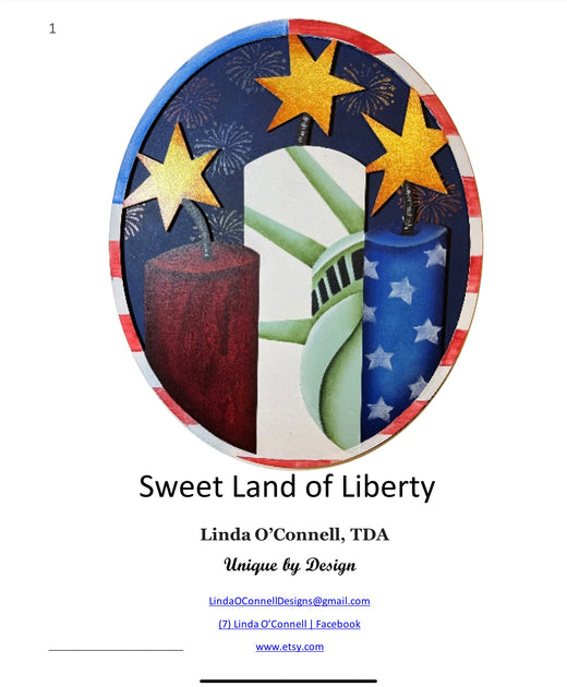 Sweet Land of Liberty Pattern Packet – PineCraft Inc