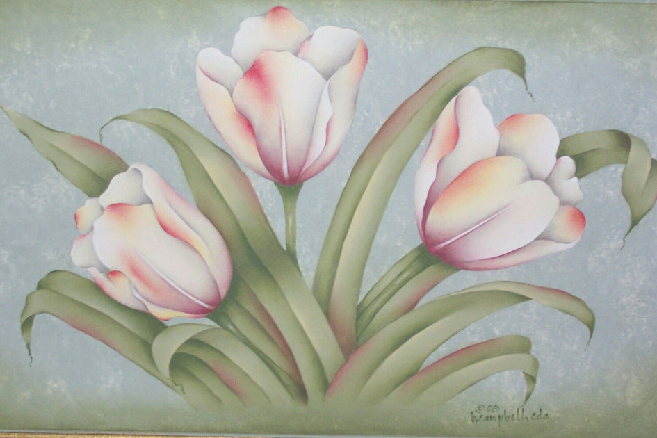PP 452 White Tulips of Spring – PineCraft Inc