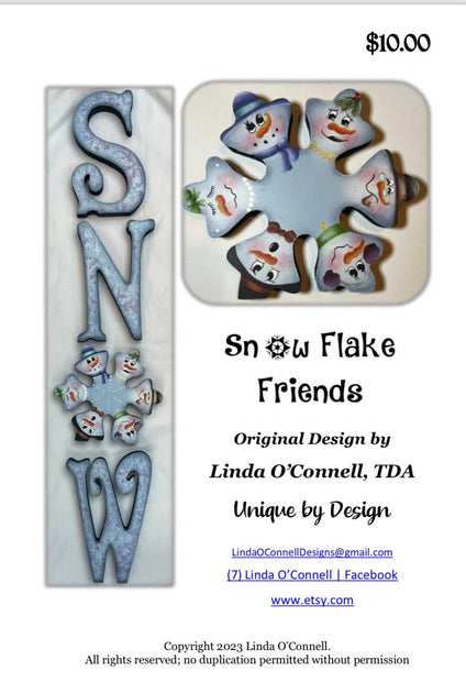 Snow Flake Friends Pattern Packet – PineCraft Inc