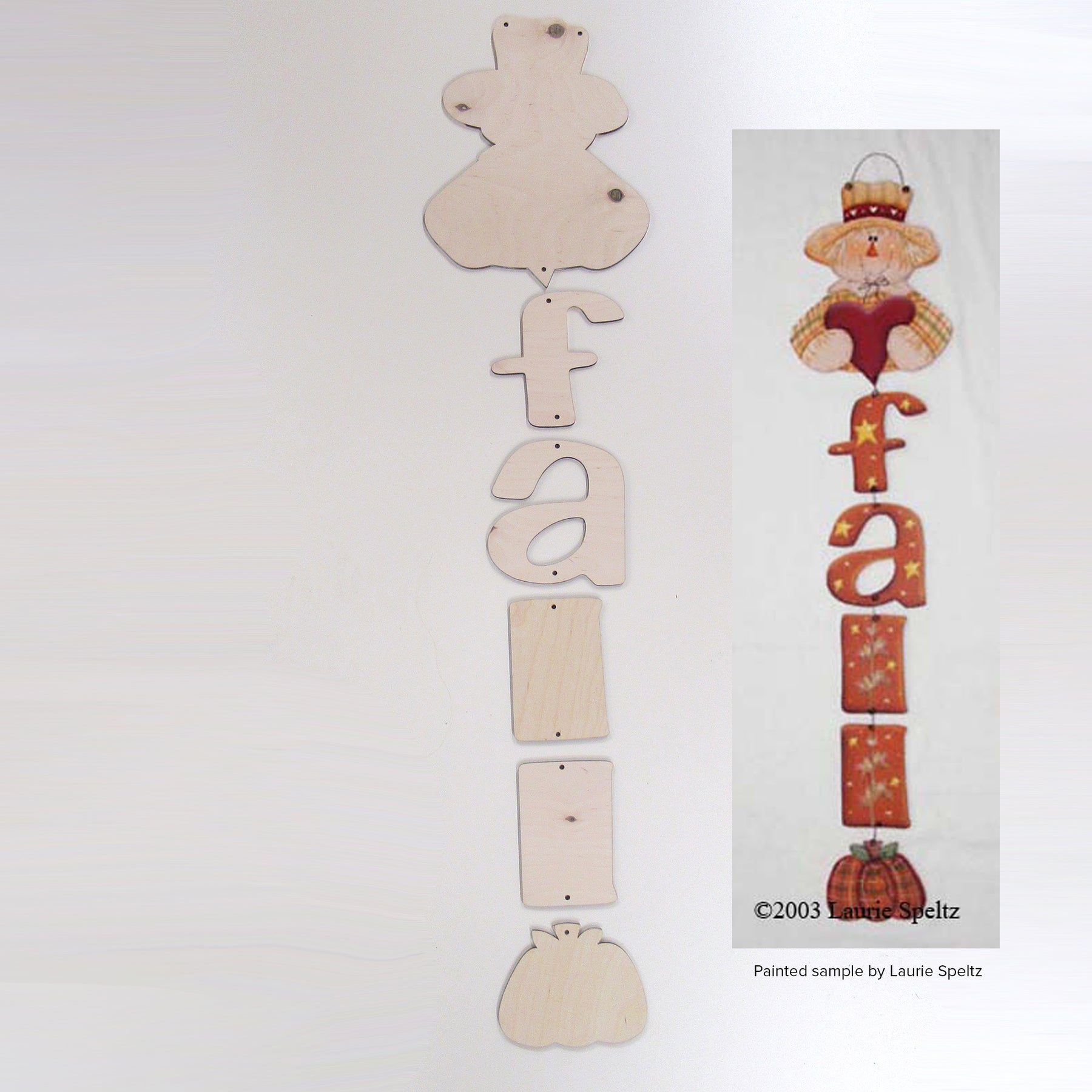 Scarecrow Letters – PineCraft Inc