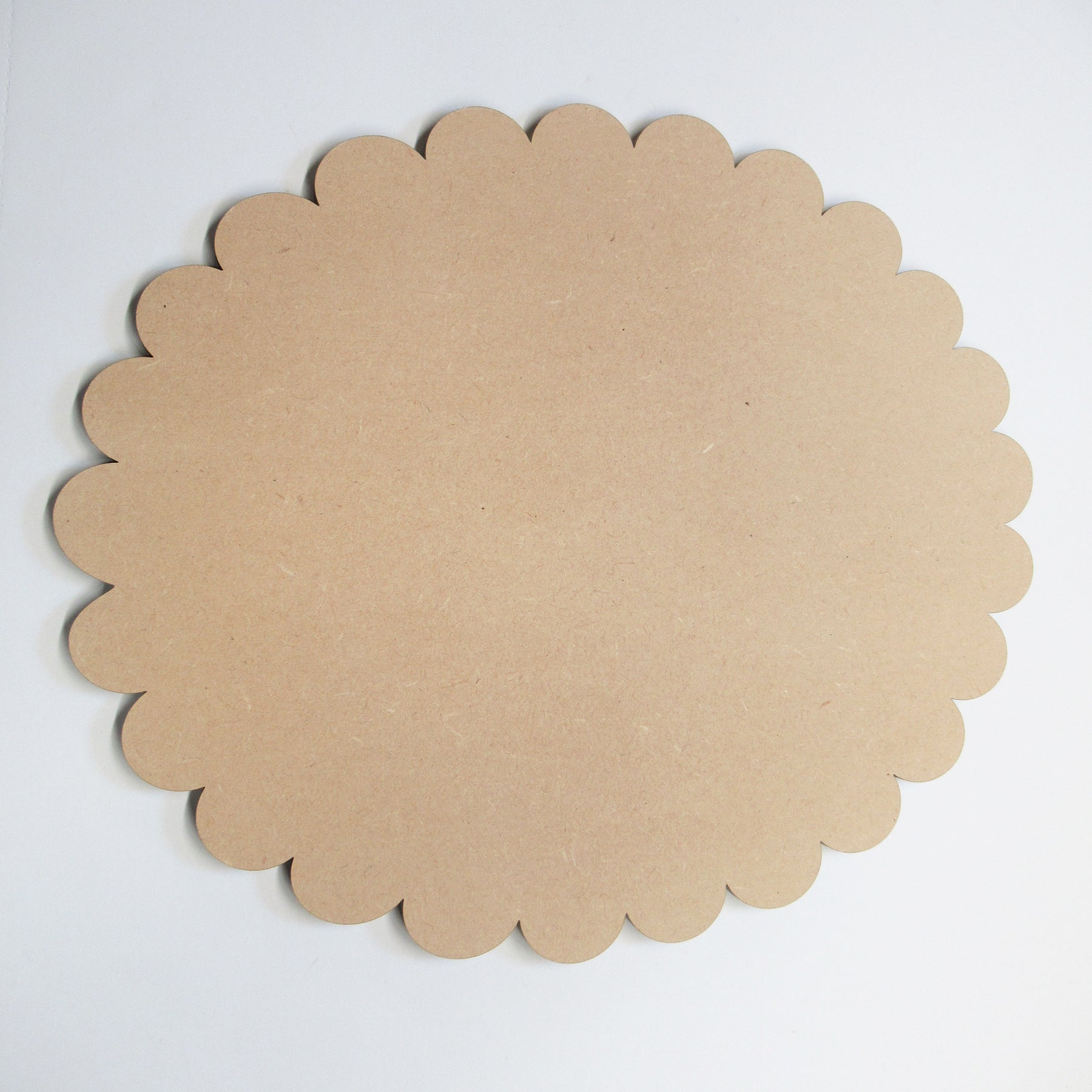 Simple Scalloped Oval – PineCraft Inc
