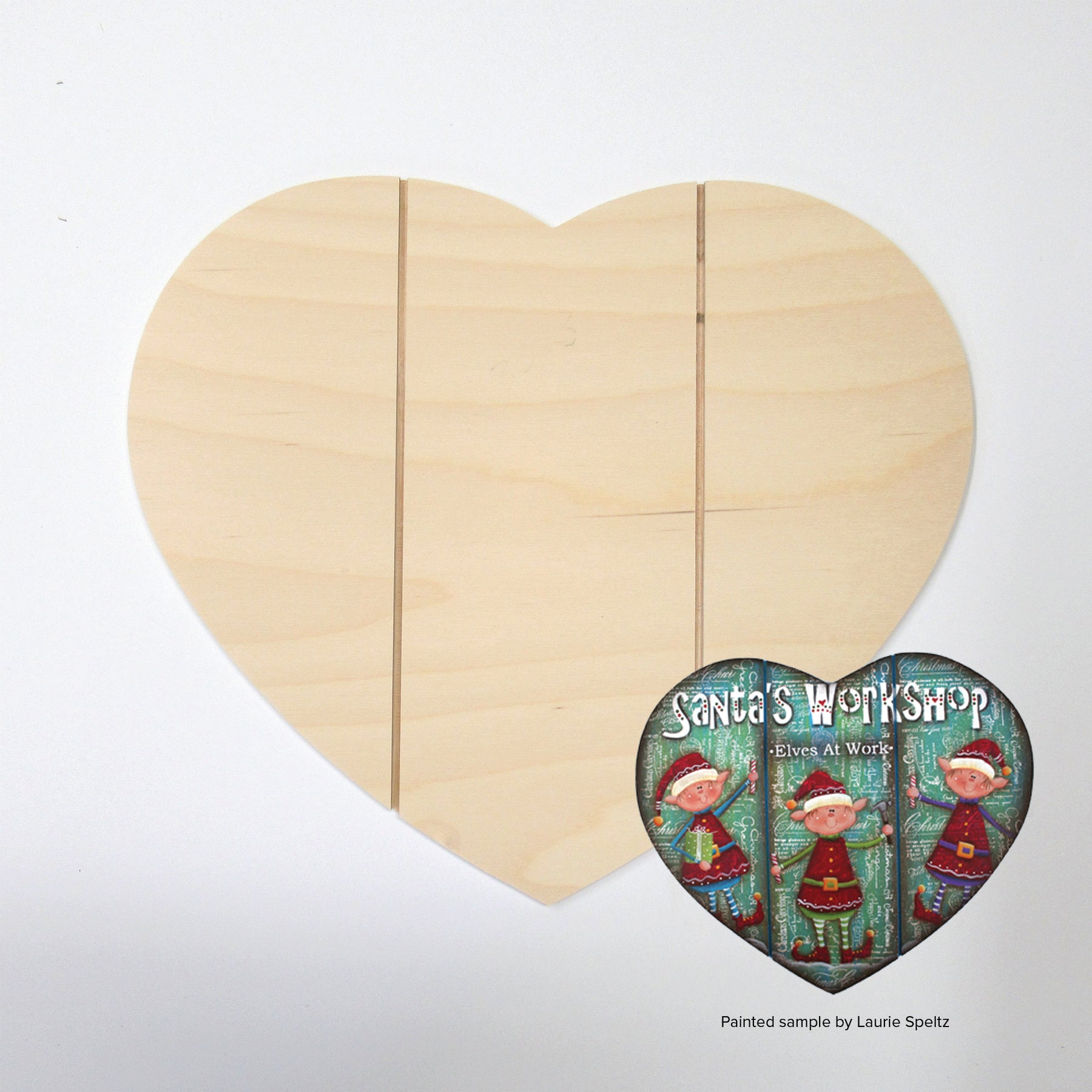 Heart Grooved Board – PineCraft Inc