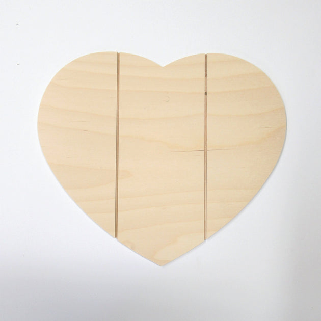 Heart Grooved Board – PineCraft Inc