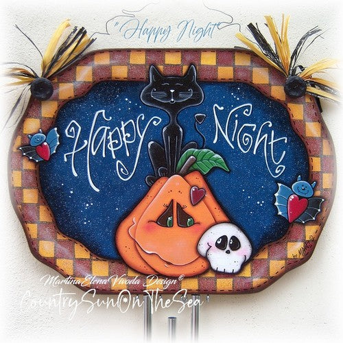 Happy Night Plaque – PineCraft Inc