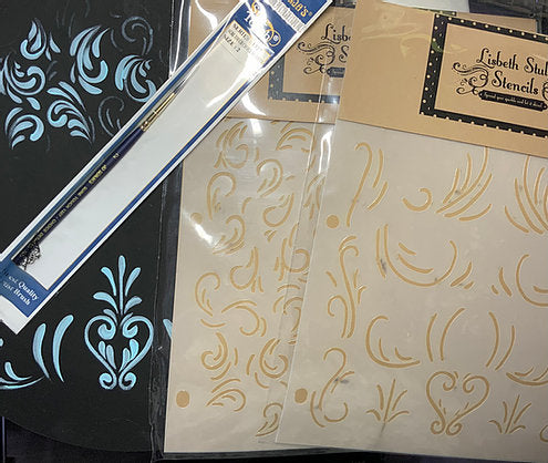 Lisbeth Stull's Stroke Stencil – PineCraft Inc