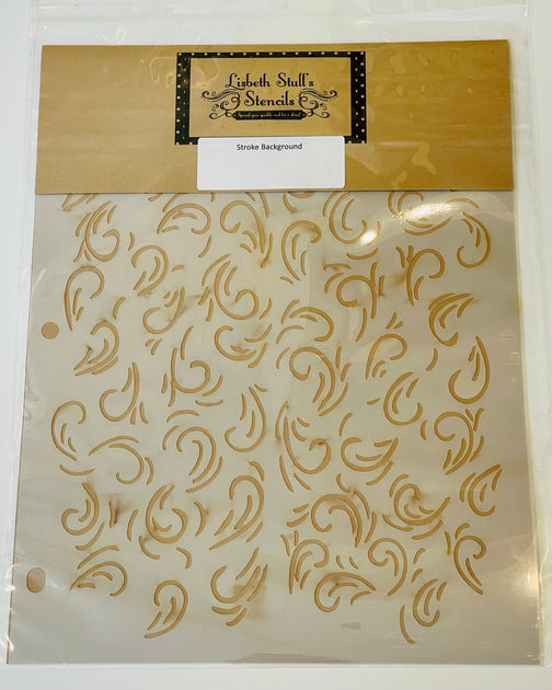 Lisbeth Stull's Stroke Stencil – PineCraft Inc