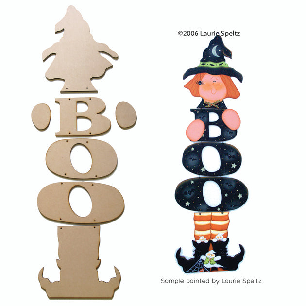Witch's Boo Letters – PineCraft Inc